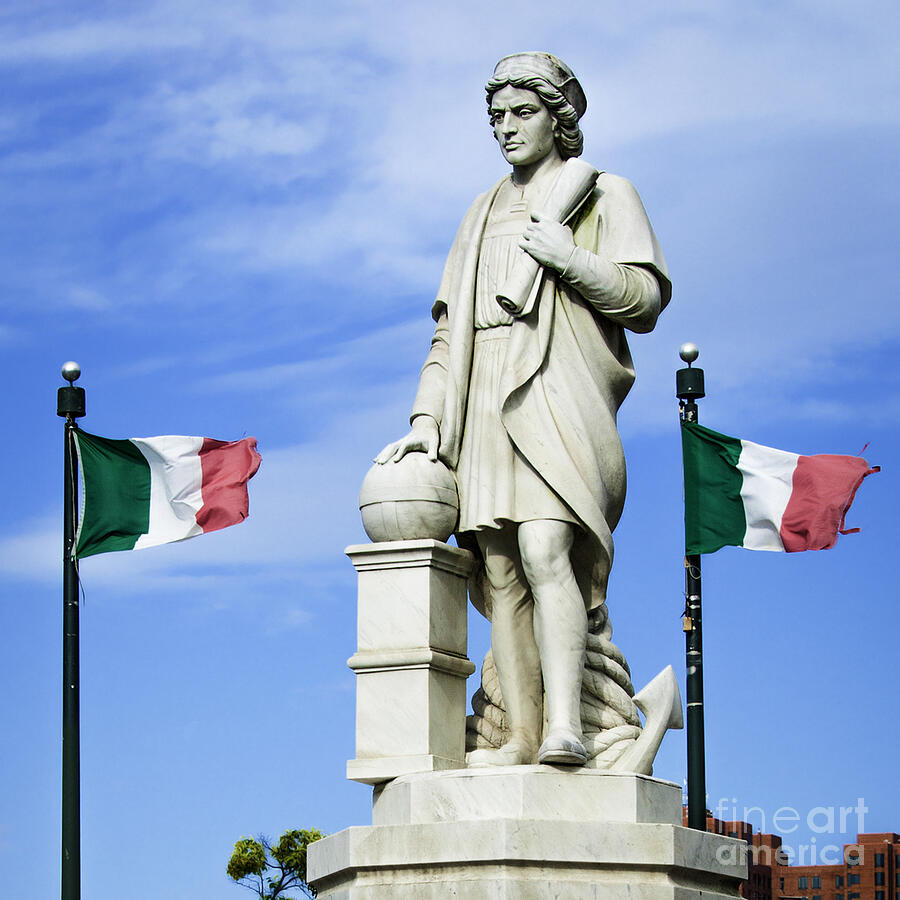 Christopher Columbus Baltimore Statue by Phil Cardamone
