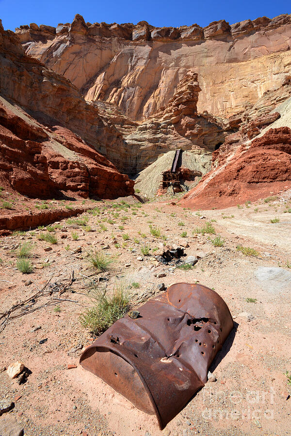 Dirty Devil Mine San Rafael Swell - Utah by Gary Whitton