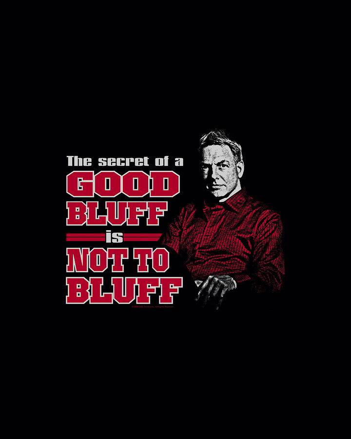Ncis - No Bluffing Digital Art by Brand A - Pixels
