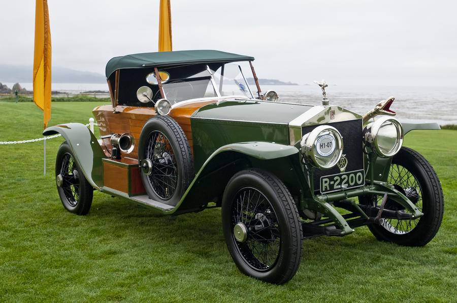 1914 Rolls-Royce Silver Ghost Shapier-Schebera Skiff Photograph by Jill ...