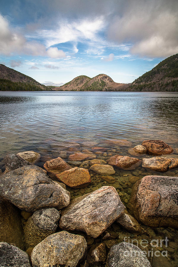 Jordan Pond and the Bubbles by Benjamin Williamson