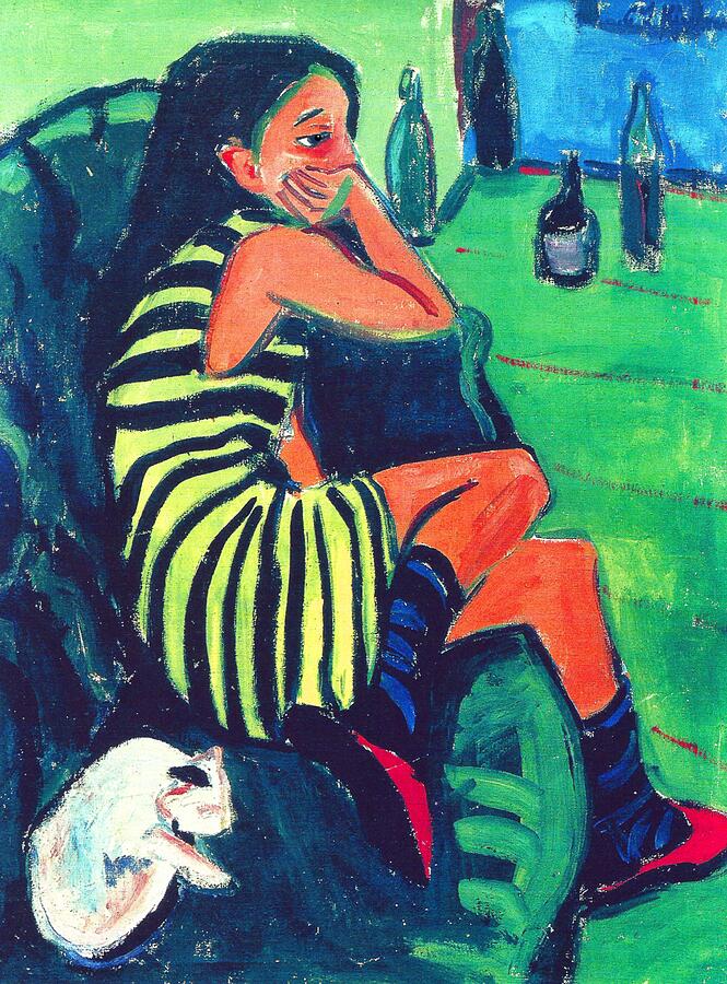 Ernst Ludwig Kirchner - Artiste Marcella by Jon Baran