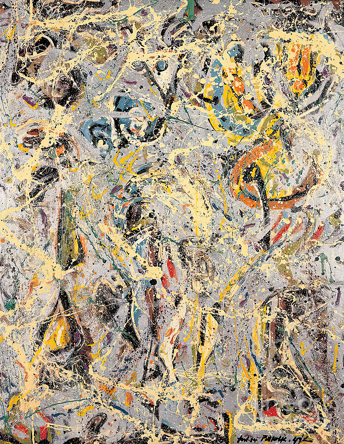 Jackson Pollock Art Drawing #13 Painting by Jackson Pollock - Pixels