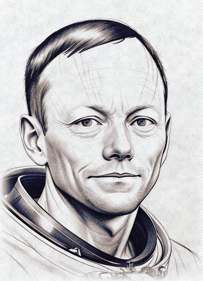 Neil Armstrong, Astronaut #3 by John Springfield