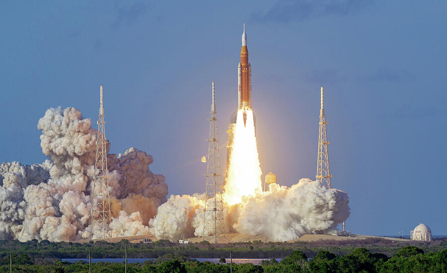 Artemis II Launch Photograph by NASA image - Pixels