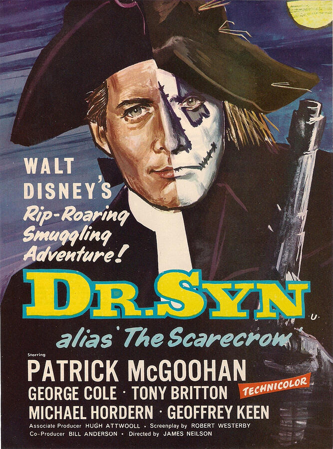 Dr Syn alias The Scarecrow - 1963 Digital Art by Motion Picture - Pixels