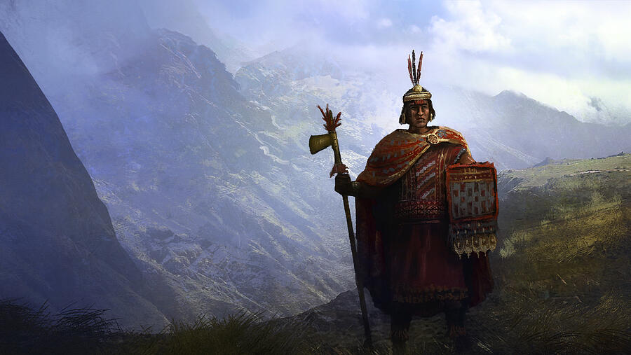 Emperor Pachacuti Painting by Joseph Feely - Pixels