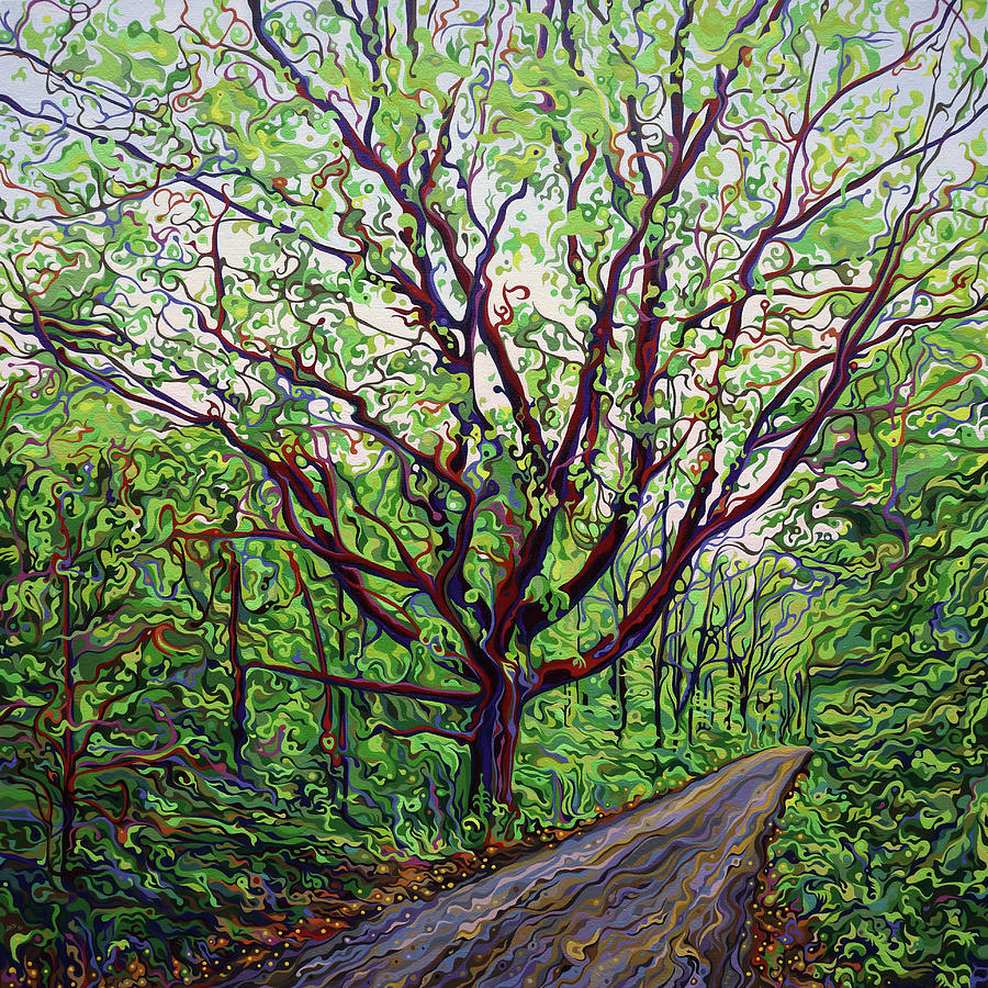 Enchanted Personali-Tree Painting by Amy Ferrari - Pixels