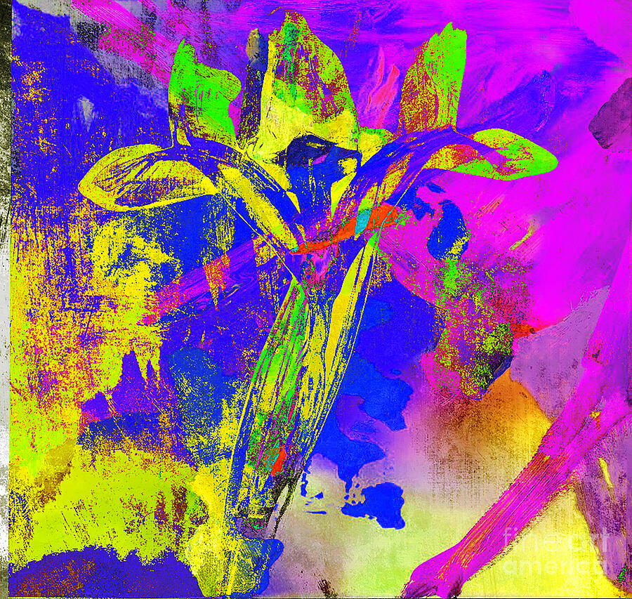 Flower 235 Digital Art by Chris Taggart - Pixels