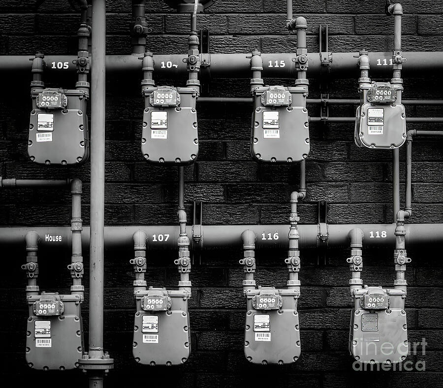 Gas Meter Assemblies by Nick Zelinsky Jr