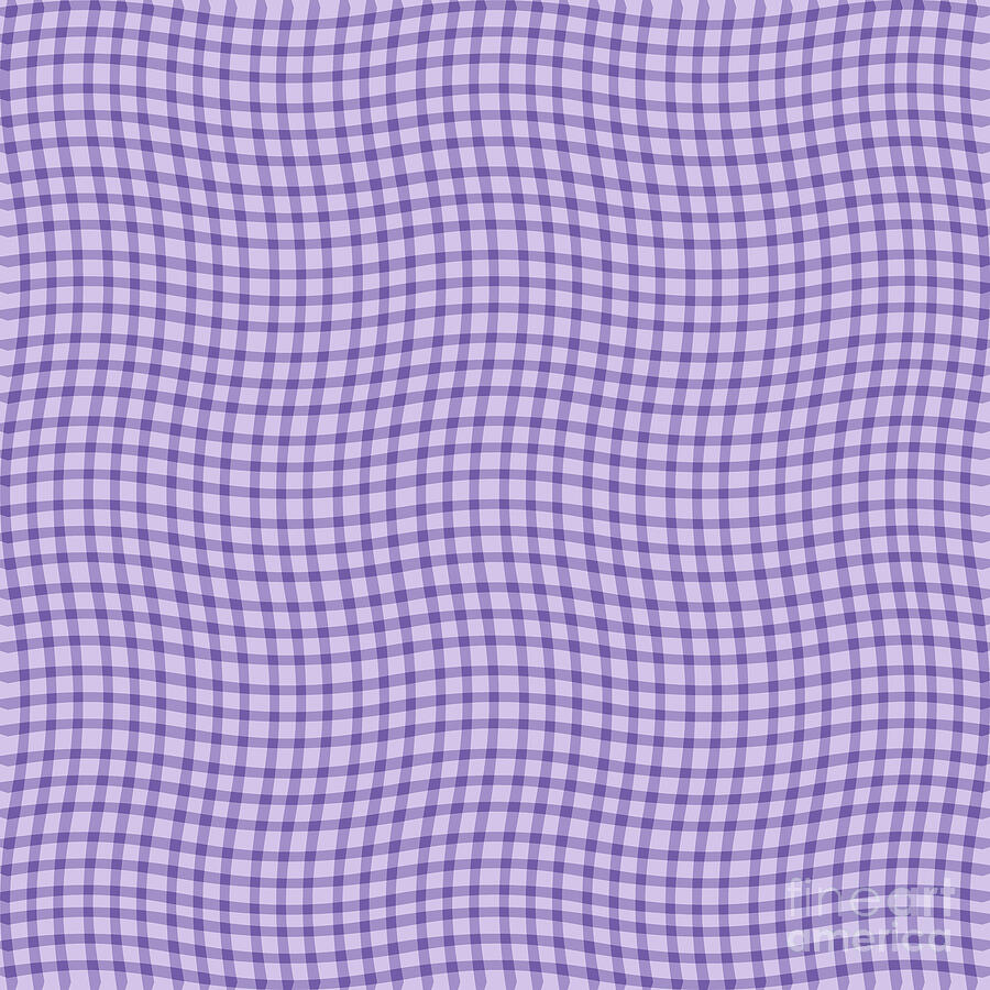 Purple Plaid Pattern Digital Art by Deborah Carpenter - Pixels