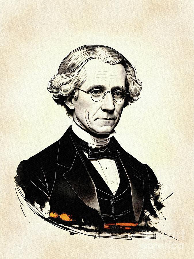 Samuel Morse, Inventor Painting by Esoterica Art Agency - Pixels