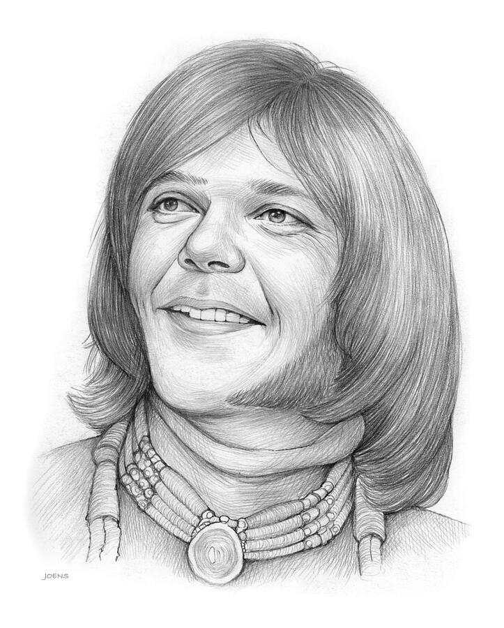 Singer Neil Portrait Drawing by Greg Joens - Pixels