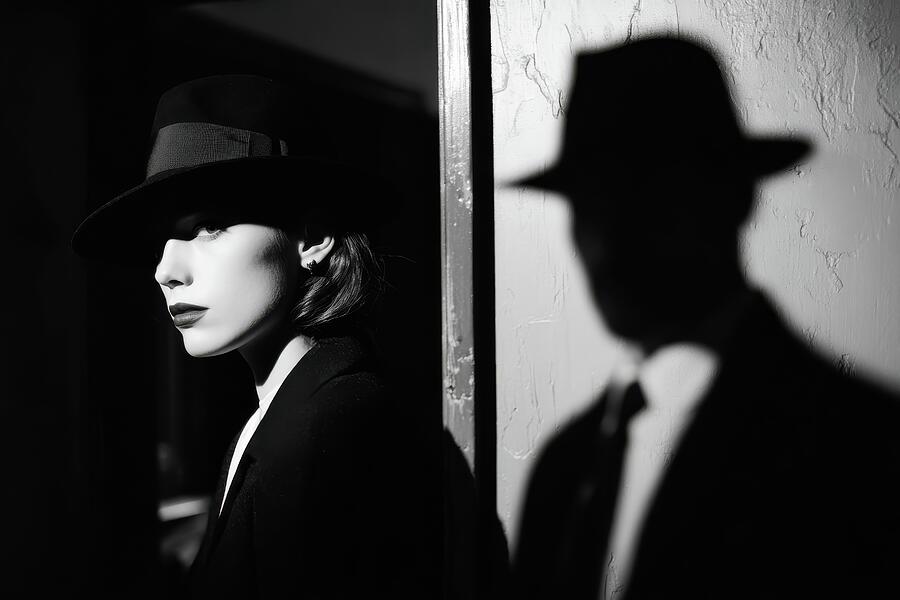 Split Light Split Loyalty - Film Noir by Matthias Hauser