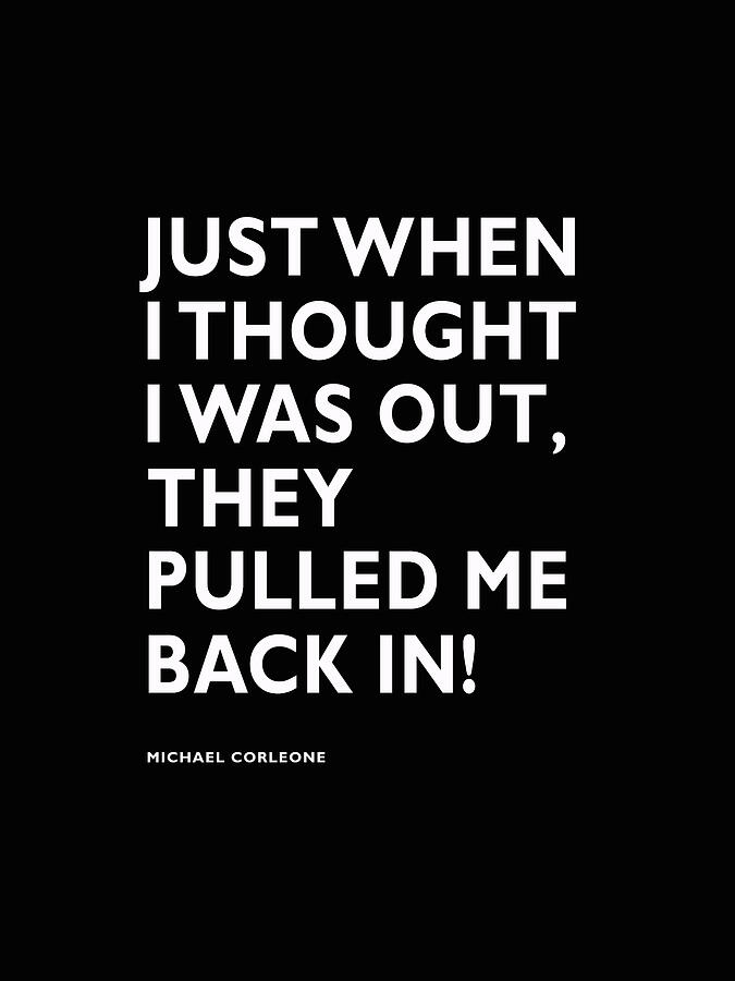 They Pulled Me Back In by Mark Rogan