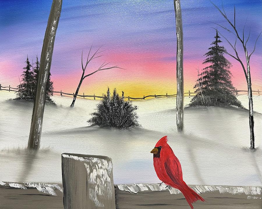 Winter Cardinal by Adam Lashley